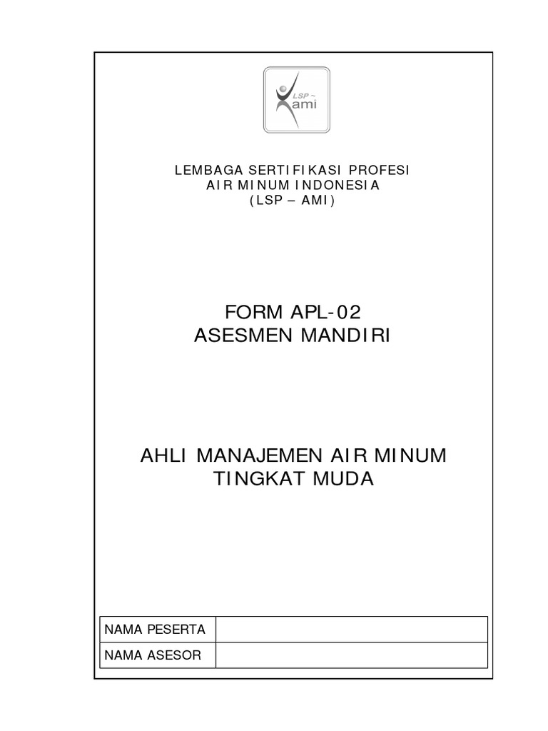Apl 02 Mandiri Muda Pdf Pdf