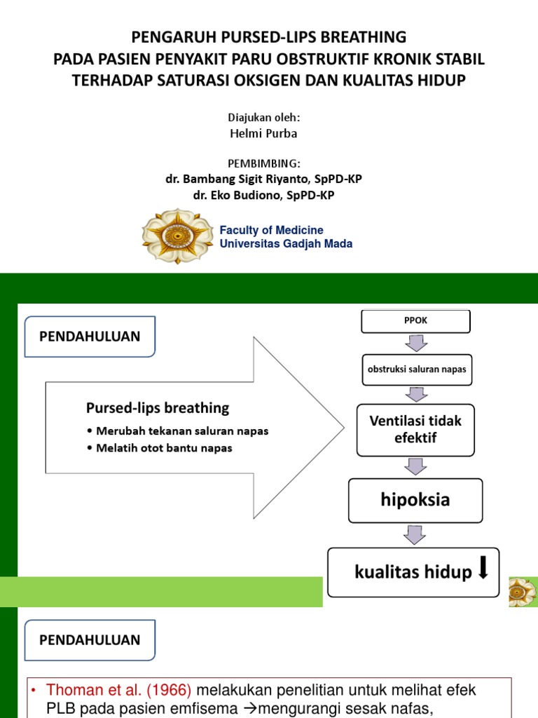 Pursed Lips Breathing and Copd | PDF