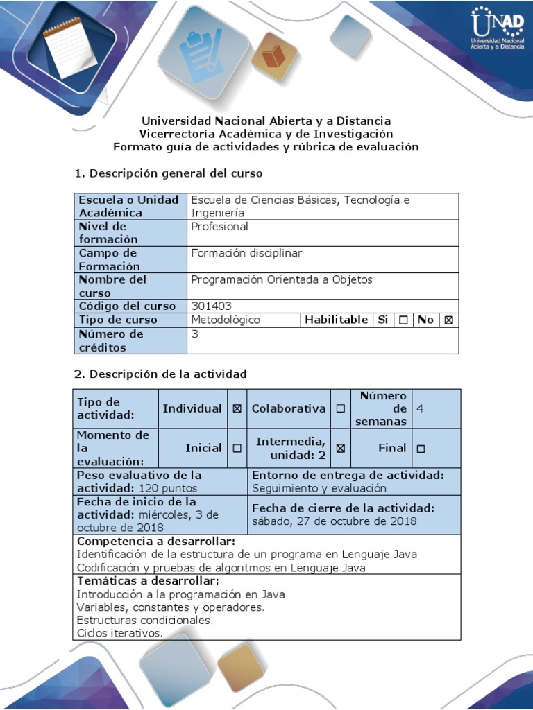 Guia Actividades Fase3 POO | PDF | Java (lenguaje de programación) | Programación de computadoras