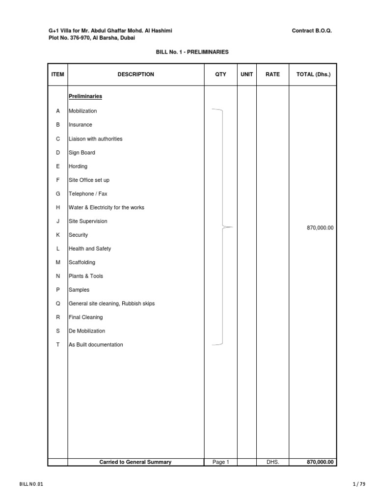 Al Hashimi Villa Boq | PDF | Tile | Concrete