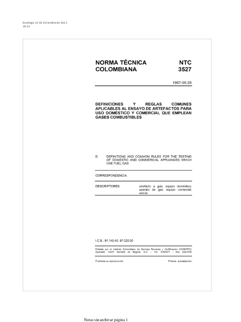 NFPA 15 Norma Rociadores Protección Contra Incendios | PDF