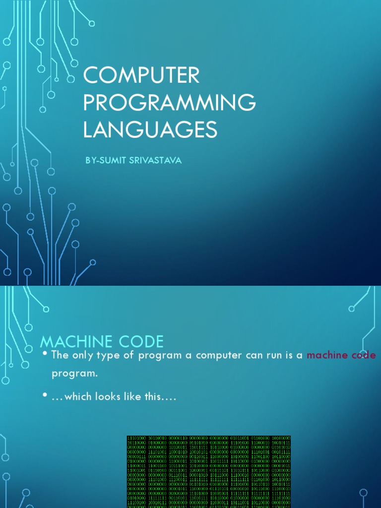 Computer Programming Languages | PDF | Assembly Language | Computer Program Computer Programming Languages | PDF | Assembly Language | Computer Program