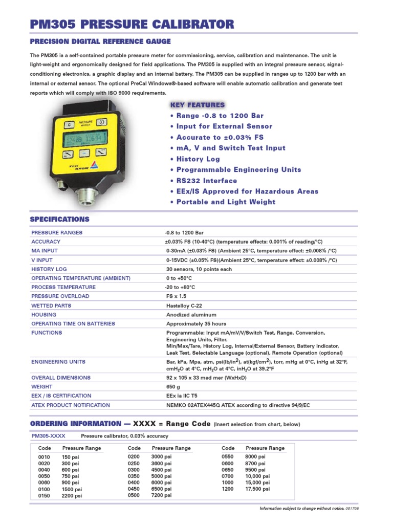 PM 305 | PDF | Sensor | C (Programming Language)