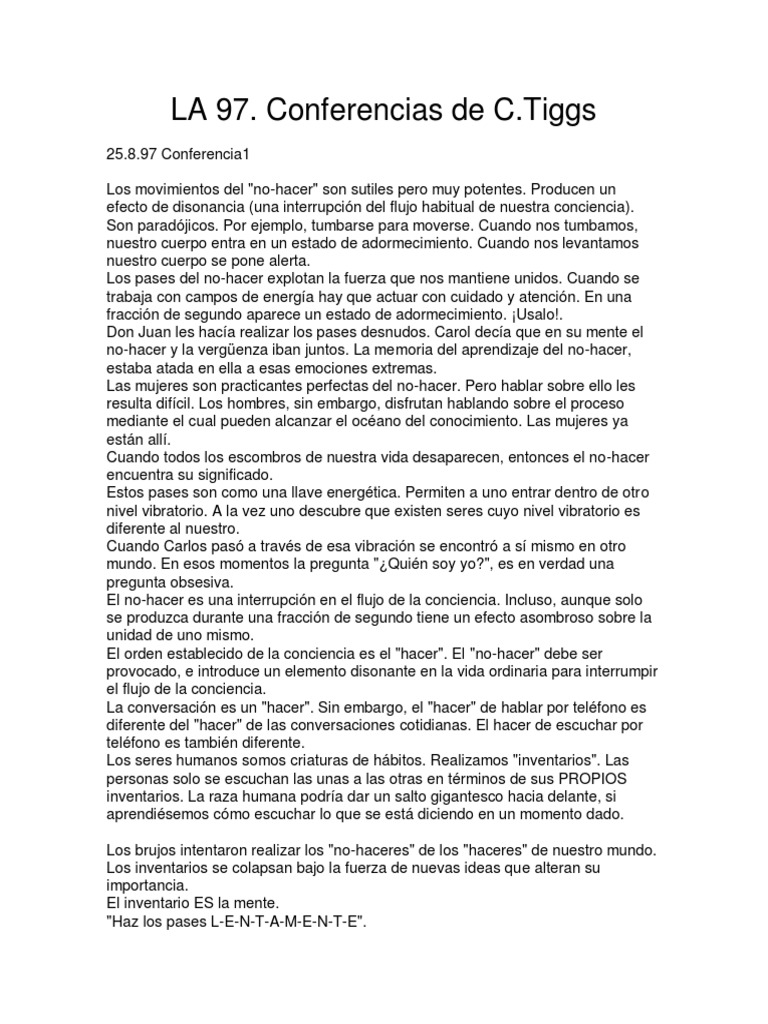 Carol Tiggs 1 | PDF | Mente | Homo Sapiens