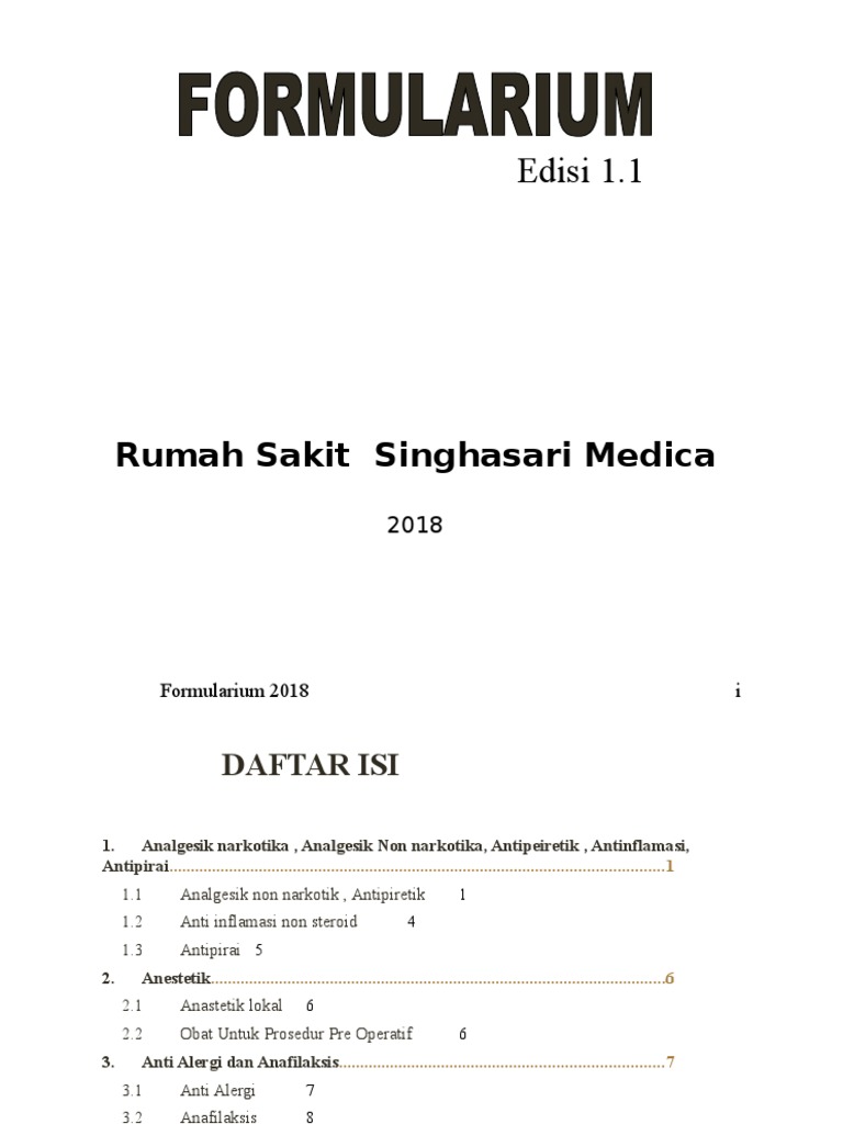 Formularium RS | PDF