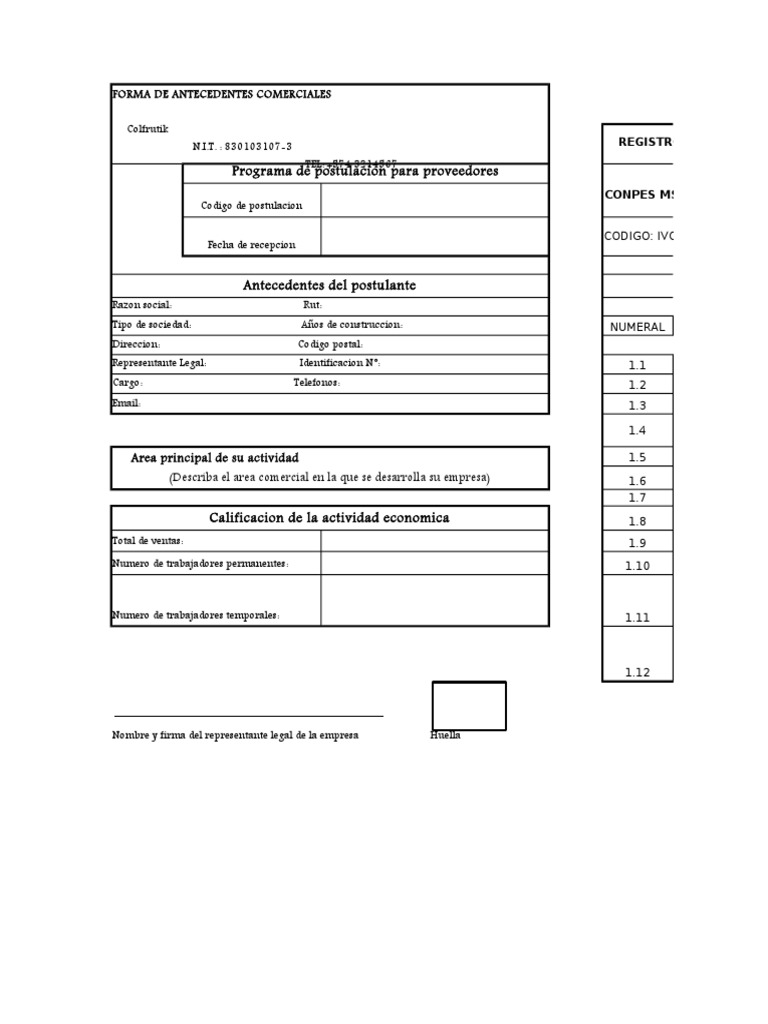 Formato Comercial | PDF | Naturaleza | Business