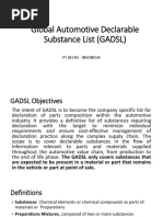 GADSL 2018 Guidance for Automakers | PDF | Chemical Substances | Supply ...