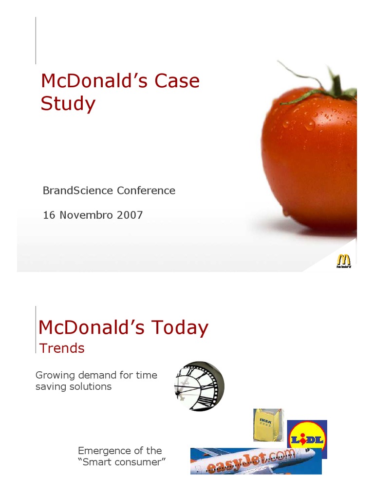 McDonalds Case Study | PDF