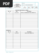 Steel Beam Installation Method Statement | PDF | Welding | Construction