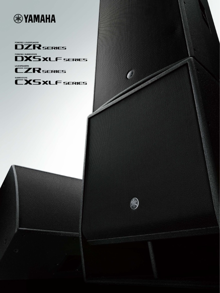 Yamaha DZR Series Powered Speakers | PDF | Equalization (Audio ...