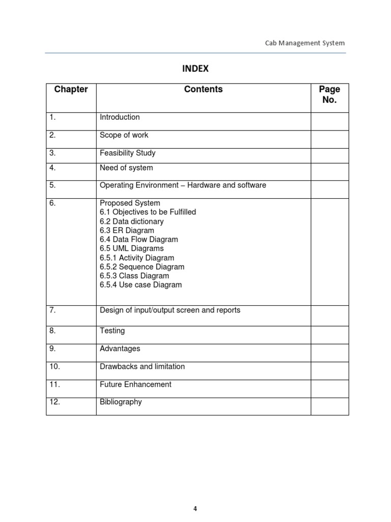 Cab Management System Overview | PDF | Feasibility Study | Control Flow
