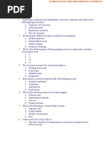 Fiser Absite Practice Questions 2015 | PDF