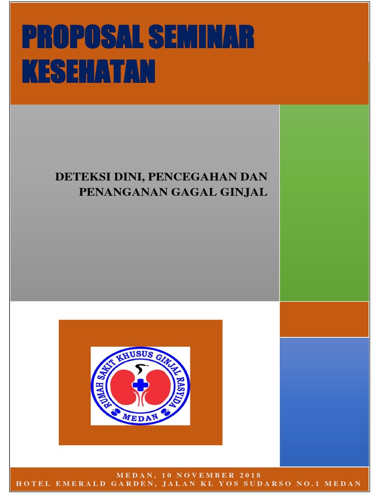 Proposal Deteksi Dini, Penanganan Dan Pencegahan Gagal Ginjal | PDF