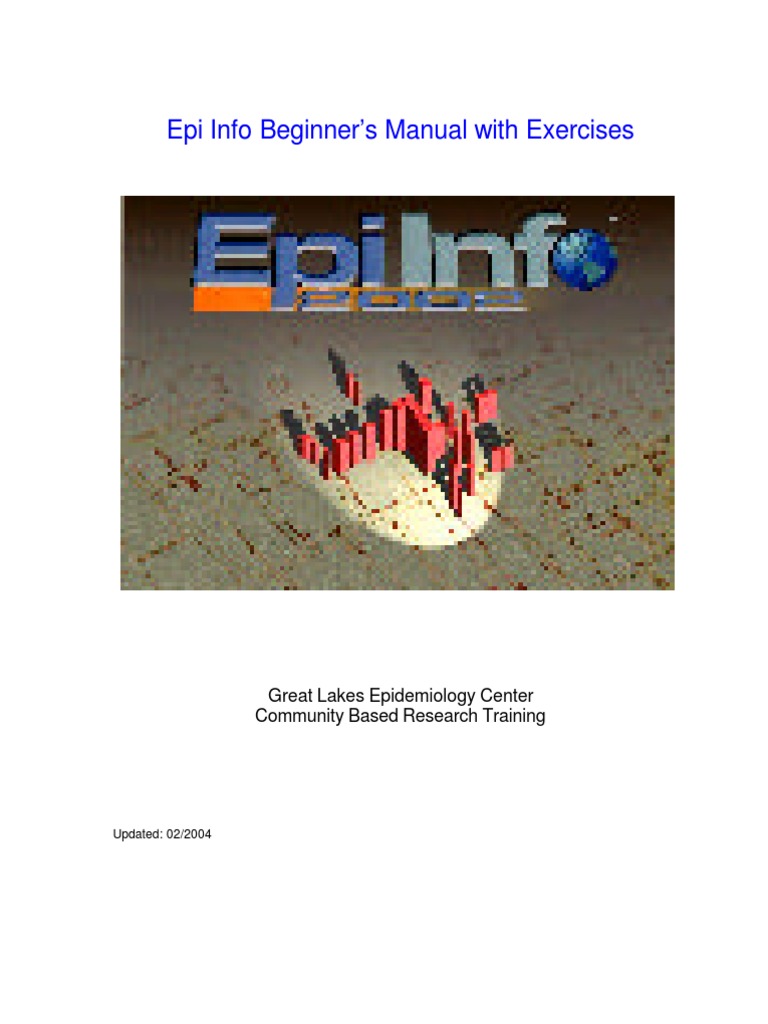 Epi Info Beginners Manual | PDF | Microsoft Excel | Body Mass Index