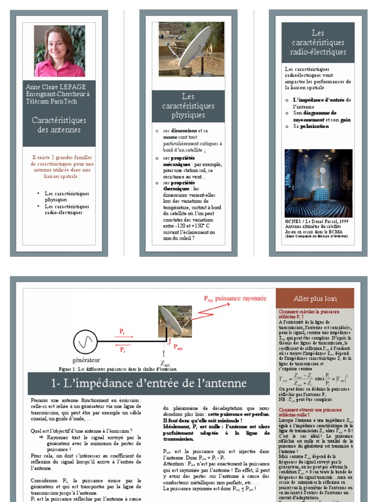 Caracteristique Antenne v4 PDF | PDF | Antenne (Radio) | Polarisation ...