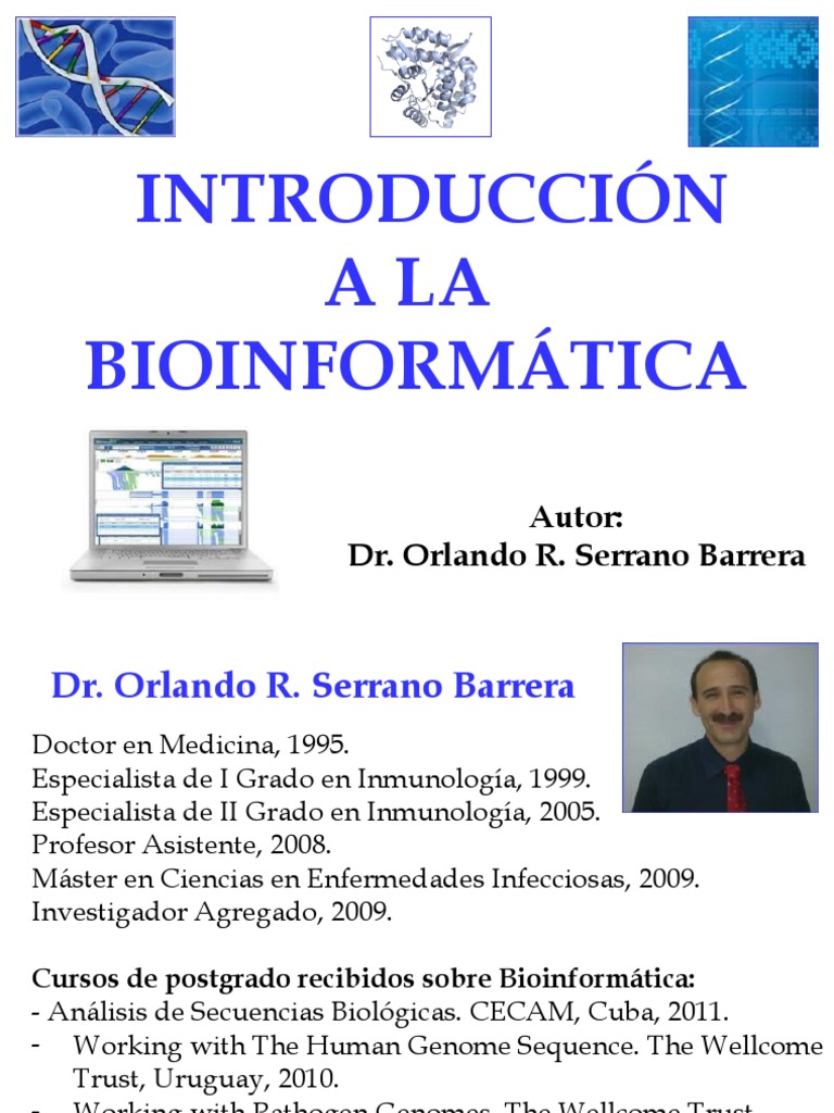 Introduccion A La Bioinformatica | PDF | Bioinformática | Centro Nacional de Información ...