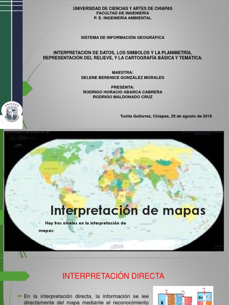 Interpretación de Mapas y Cartografía | PDF | Mapa | Cartografía