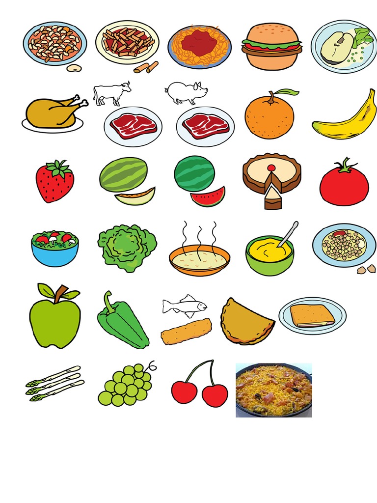 Pictogramas Comida