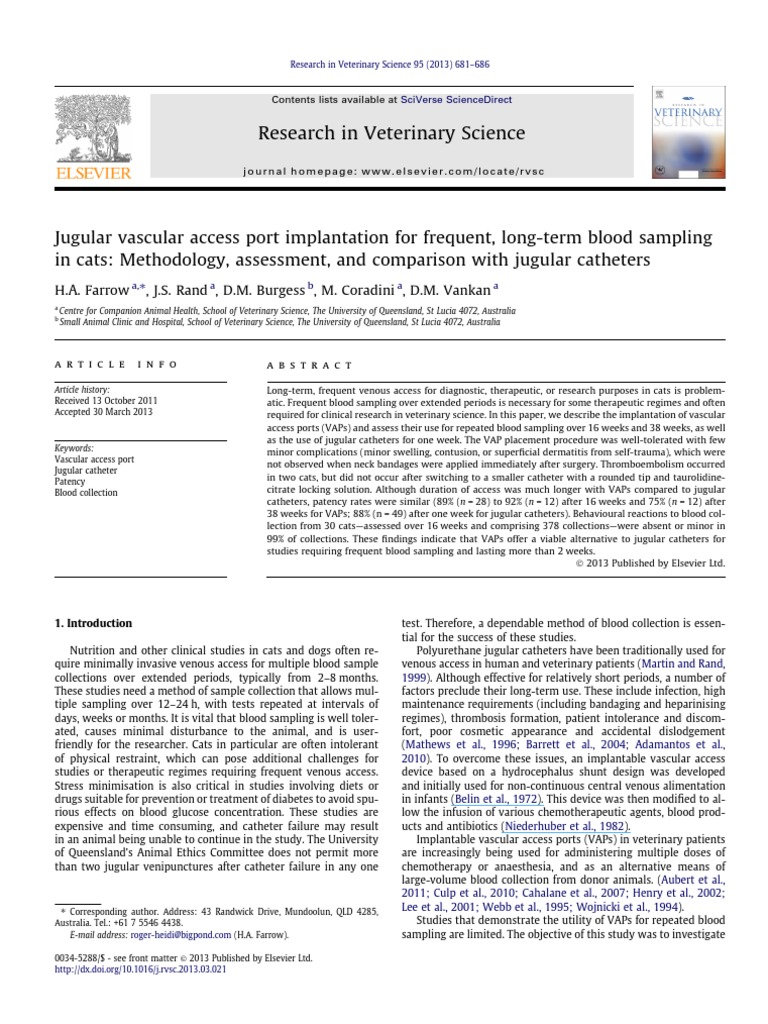 Jugular Vascular Access Port Implantatio | PDF | Catheter | Chemotherapy
