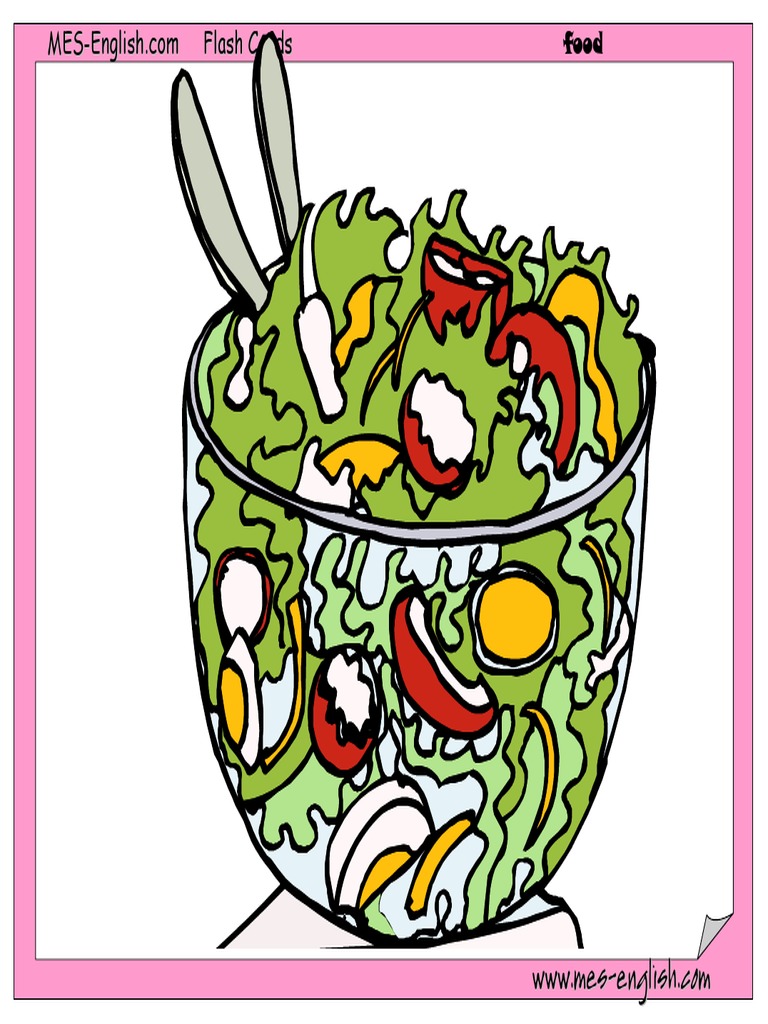 MES-English.com Food Flash Cards: A Comprehensive Collection of Terms ...