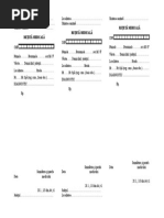 Coduri Boala 999 | PDF