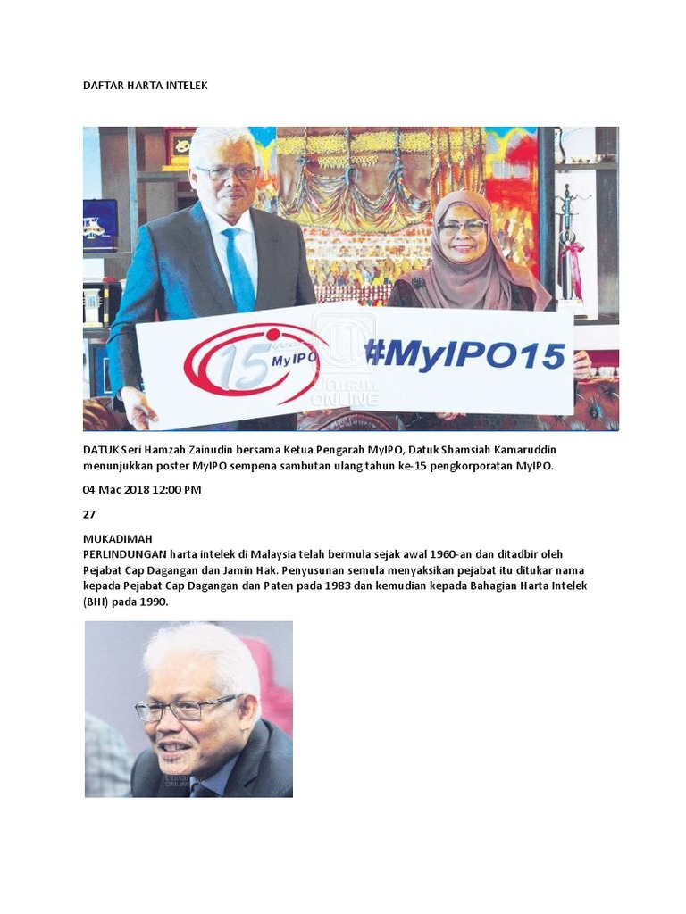 Bab 10-Isu Harta Intelek | PDF
