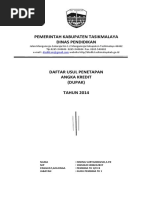 Contoh PAK Penyesuaian | PDF