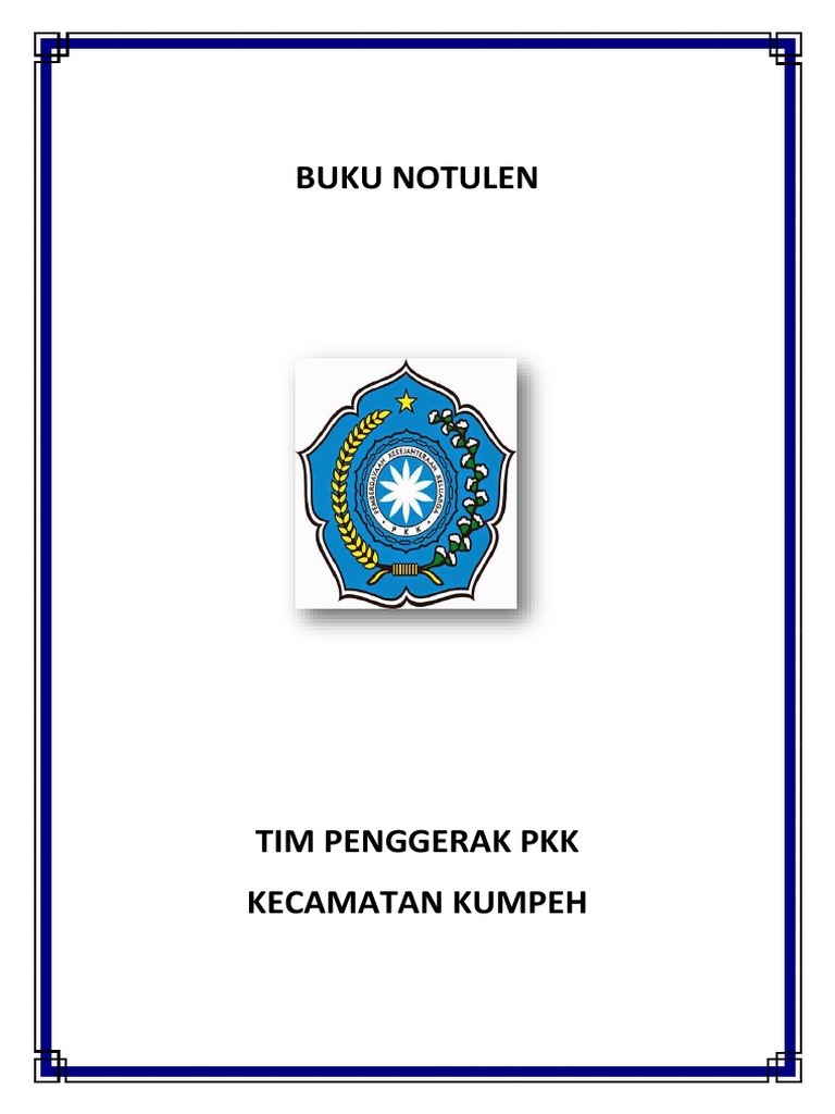 Cover Buku PKK 1 | PDF