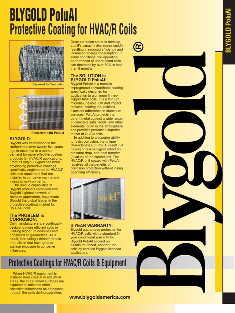 New Blygold PoluAl Brochure | PDF | Corrosion | Hvac