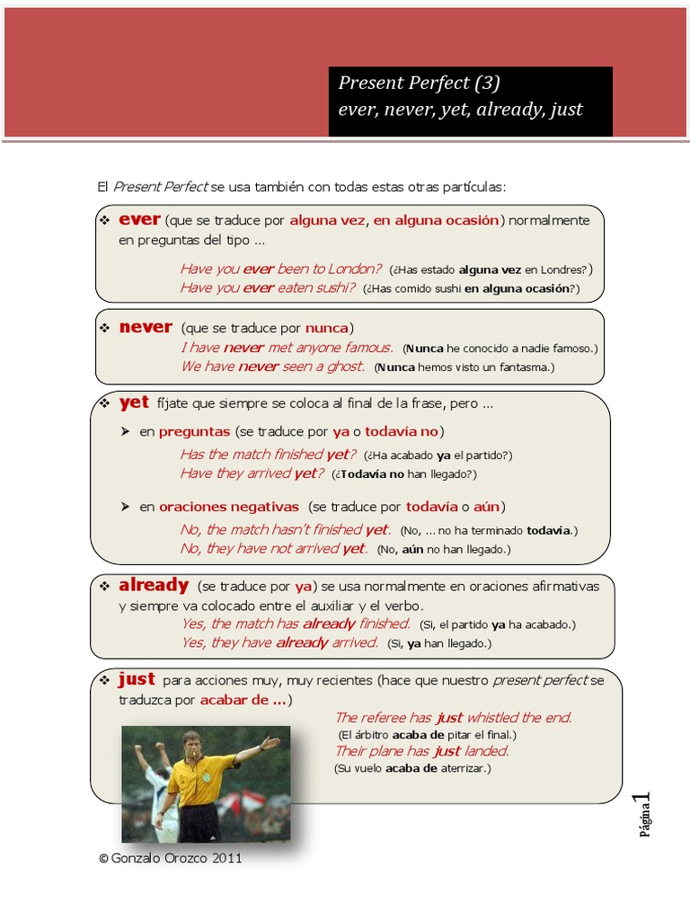 Present Perfect 3 | Ocio | Prueba gratuita de 30 días | Scribd