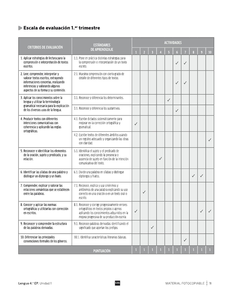 Lengua 4º Tema 1 | PDF | Idiomas