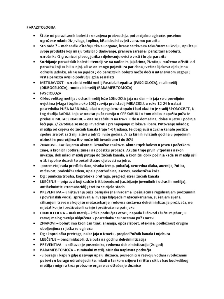 Paraziti | PDF