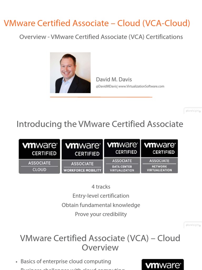 1 Vca Cloud m1 Slides | PDF | Virtualization | V Mware