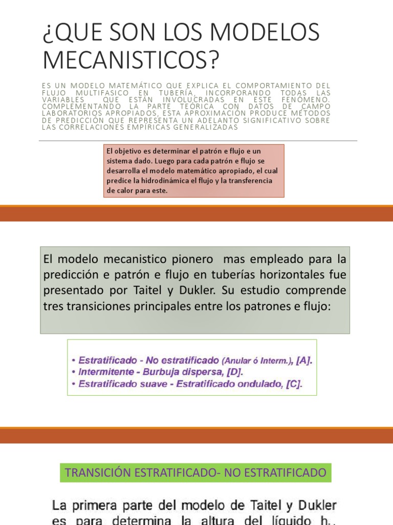 Que Son Los Modelos Mecanisticos | PDF | Líquidos | Ciencia de los ...