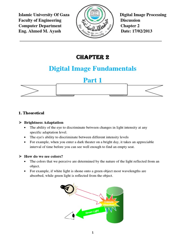 Image Chapter2 Part1 | PDF | Color | Light