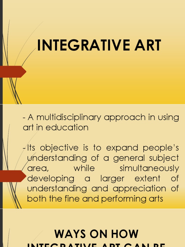 Cpar Integrative Art | PDF | New Media | Mass Media