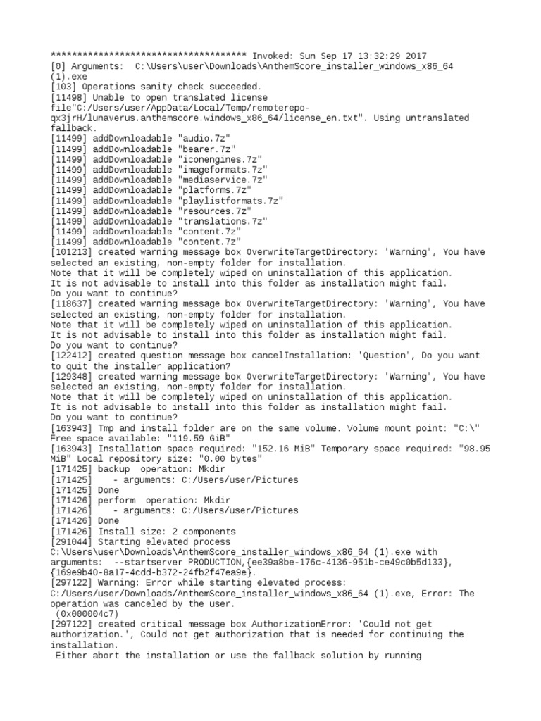 Installation Log | Download Free PDF | Operating System Technology | Computer Data