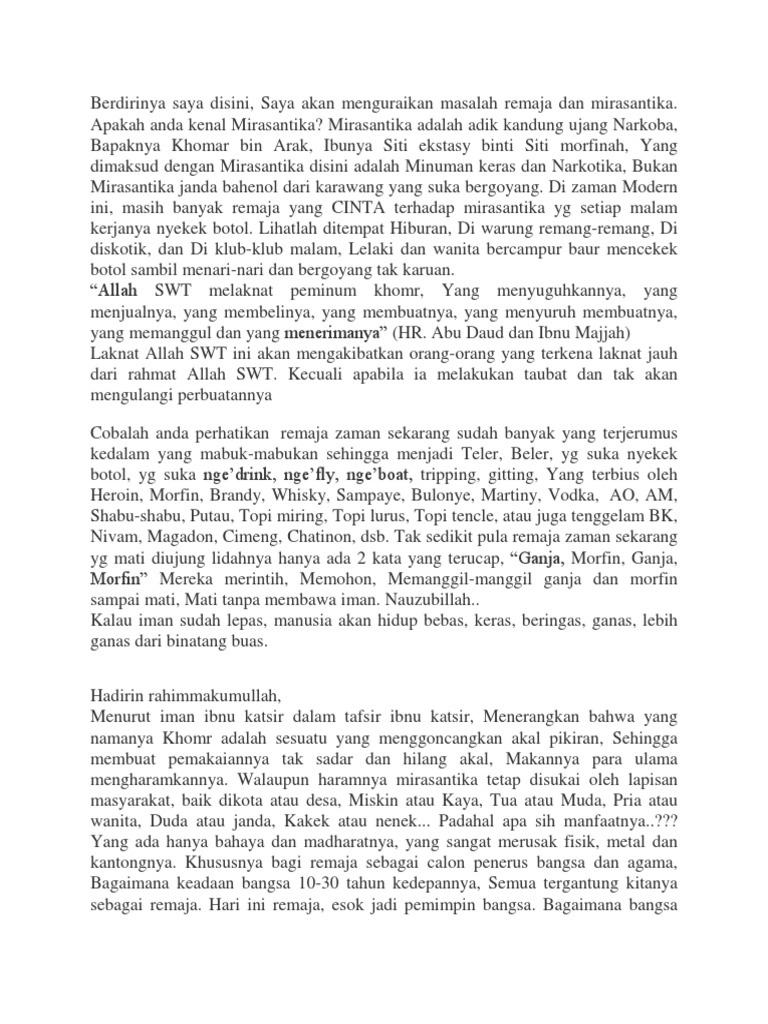 Berdirinya Saya Disini | PDF