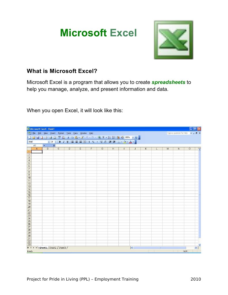 Excel Tutorial and Activities | PDF | Microsoft Excel | Spreadsheet