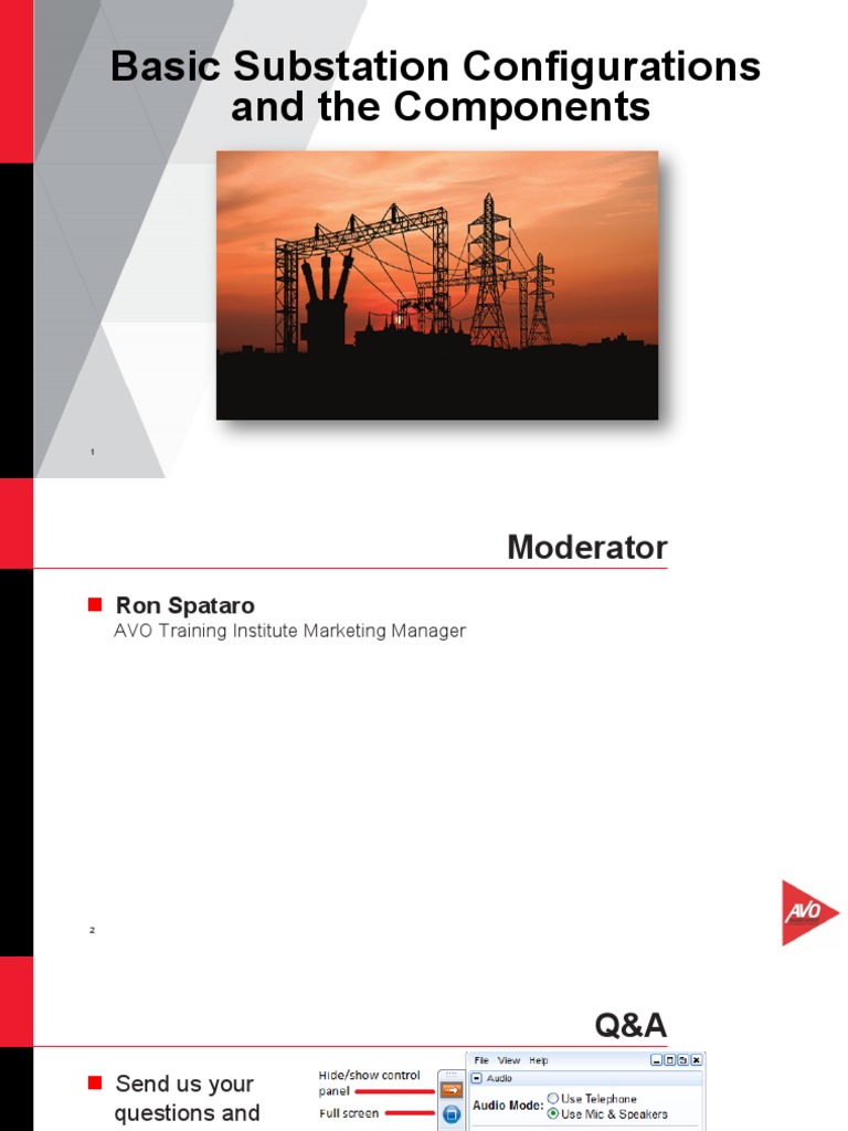 Basic Substation Configurations and The Components | PDF | Electrical ...