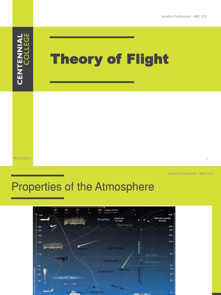 Theory of Flight 1 | PDF | Flight Control Surfaces | Aileron
