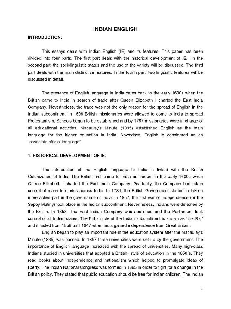 Indian English | PDF | Verb | Object (Grammar)