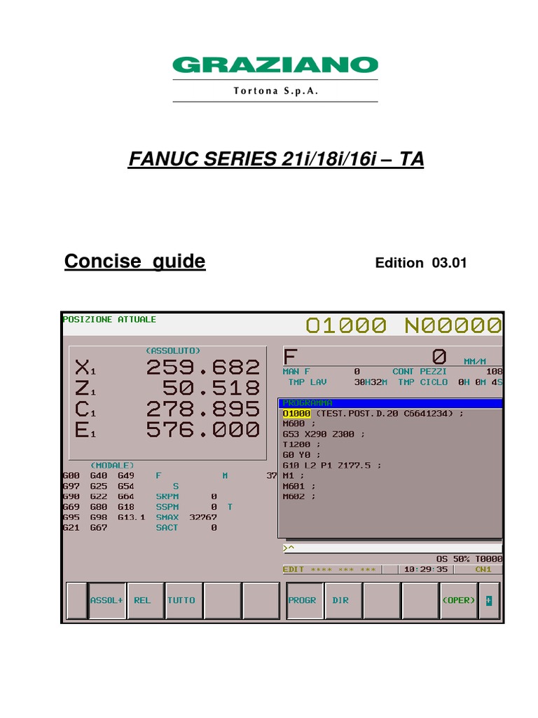 Angles Fanuc | PDF | Machining | Metalworking