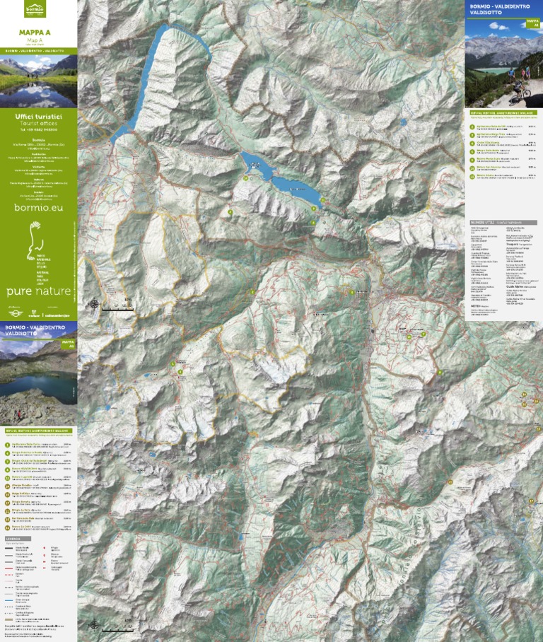 Mappa Sentieri A Bormio PDF | PDF