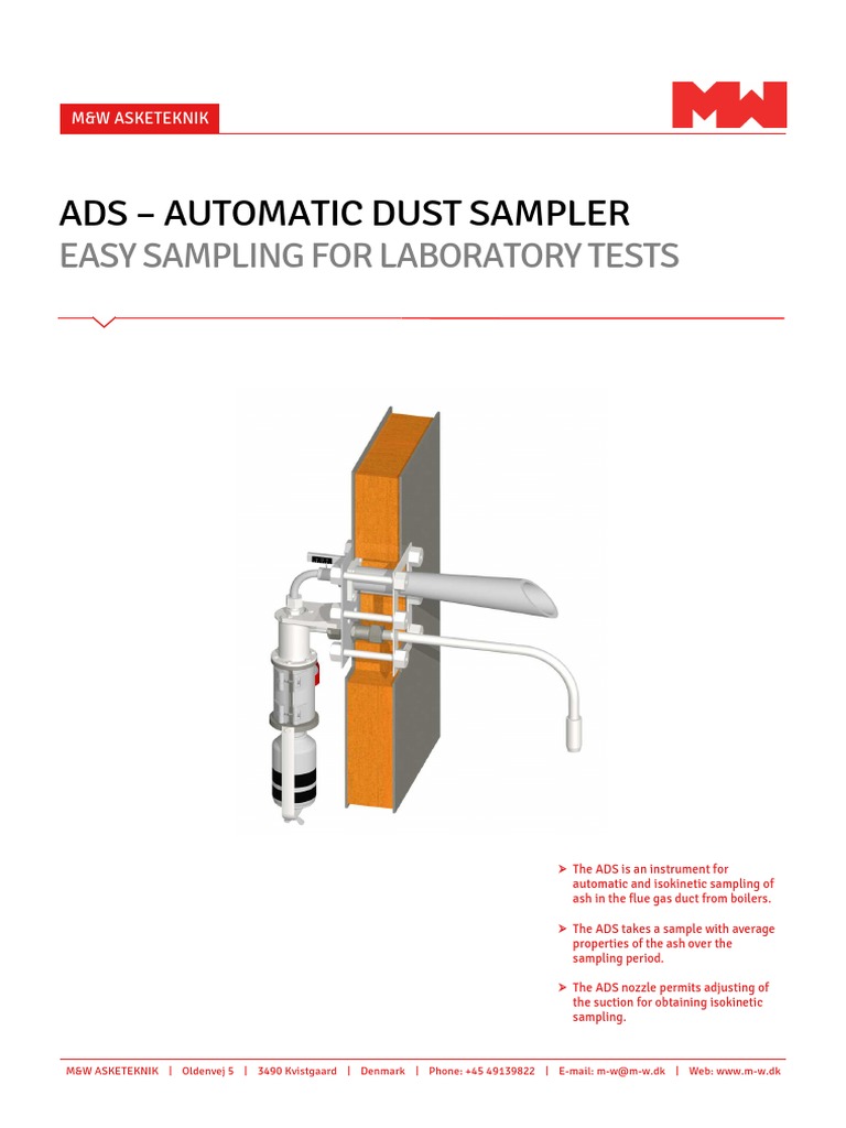 Ads - Automatic Dust Sampler: Easy Sampling For Laboratory Tests | PDF ...