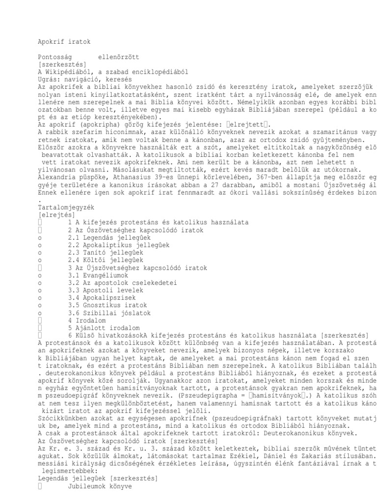 Apokrif | PDF
