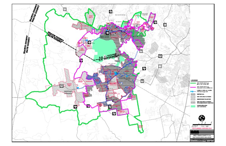 WTCPUA-Water Service Area Exhibit 1.20.15 | PDF | Physiographic ...