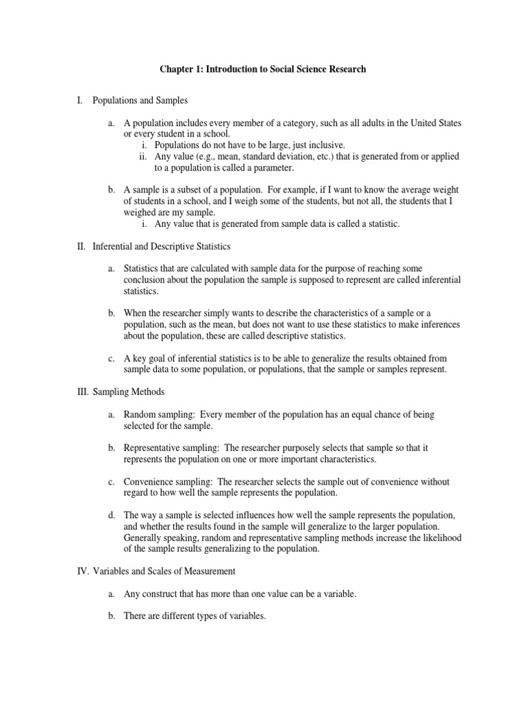 Statistics in Plain English Summary Chapter 1 | PDF | Statistical ...