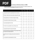 Adolescent Dissociative Experiences Scale-II (A-DES) | PDF ...