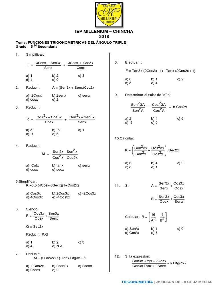Angulo Triple PDF | PDF